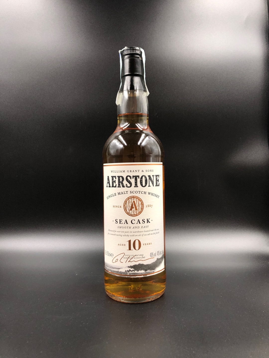 Single Malt Whisky "Sea Cask" 10 YO (astuccio) - Aerstone - Botrytis ...
